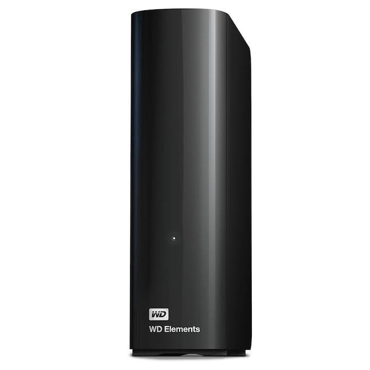 Външен хард диск WD Elements Desktop 8TB, 3.5", USB 3.0, Черен - eMAG.bg