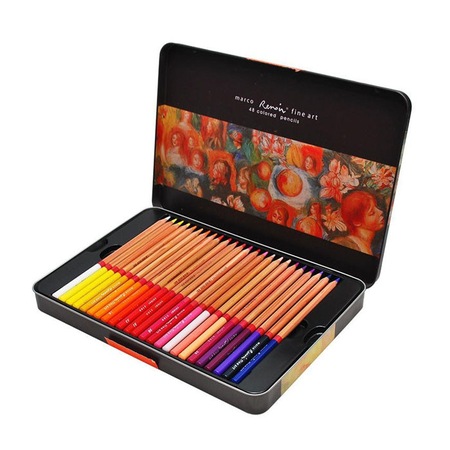 Set 48 de creioane colorate Renoir Marco - eMAG.ro