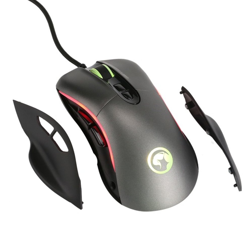 Mouse, Marvo, G950, 4000dpi, 7 butoane, USB, Gaming, Negru - eMAG.ro