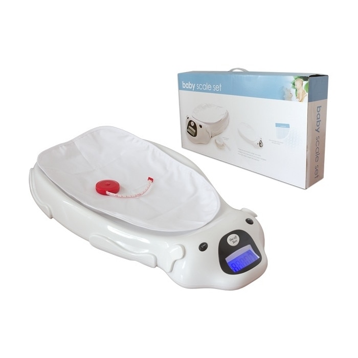Set Cantar Digital si Centimetru Masurare pentru Nou Nascuti / Bebelusi ...