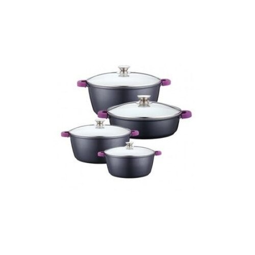 Set 4 oale ceramice cu capac din Yena Bachmayer, BM-264 - eMAG.ro