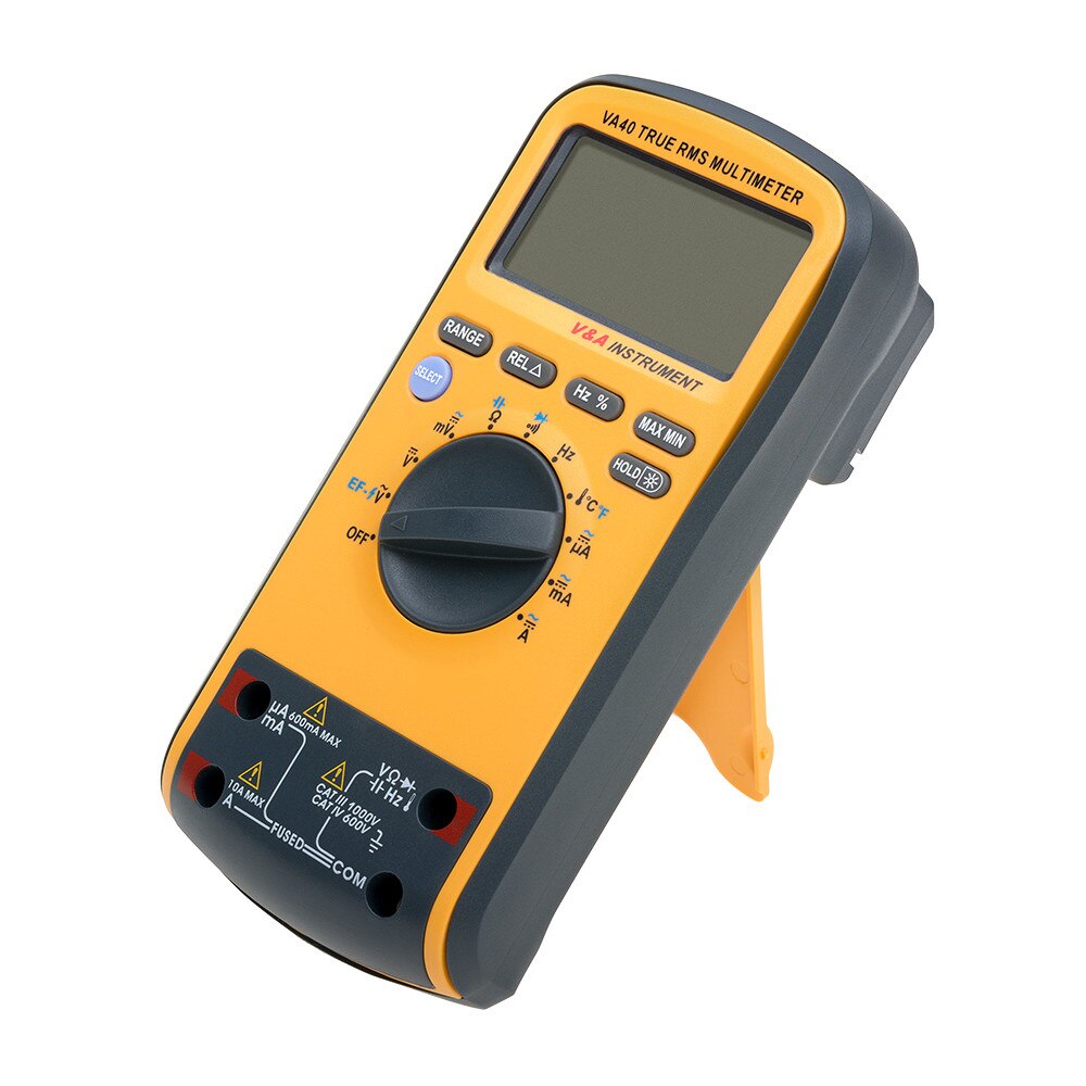Мултицет дигитален V&A, VA40 True RMS Multymeter - eMAG.bg
