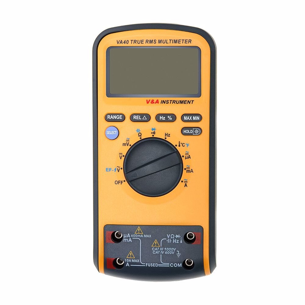 Мултицет дигитален V&A, VA40 True RMS Multymeter - eMAG.bg