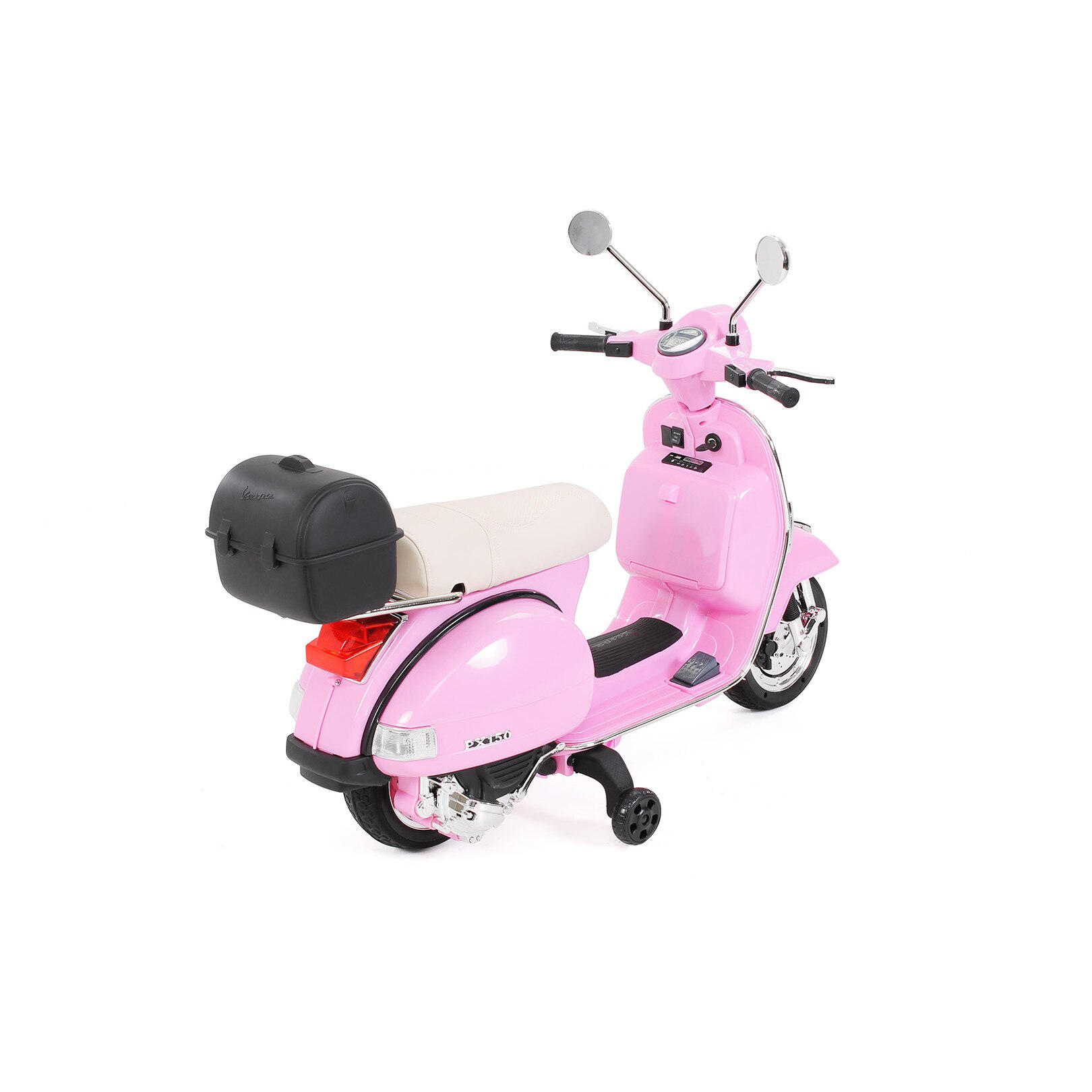 Motoreta pentru Copii, Vespa, PX150 ,12 V 7 ap, 1 Loc,Roz - eMAG.ro