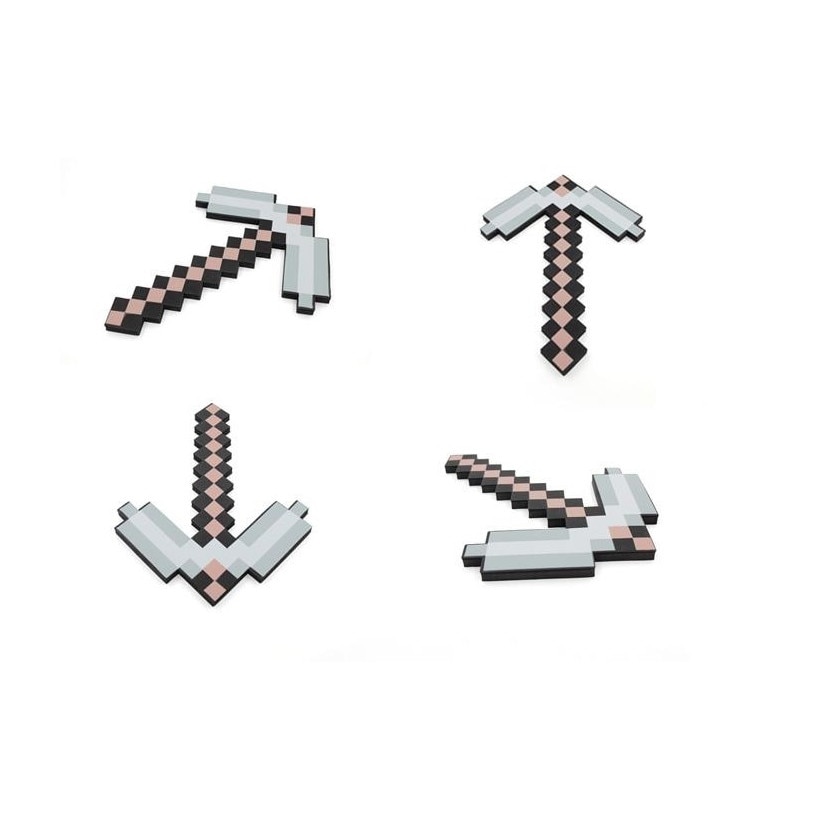 Jucarie Tarnacop Minecraft Iron, 55 cm, Gri - eMAG.ro