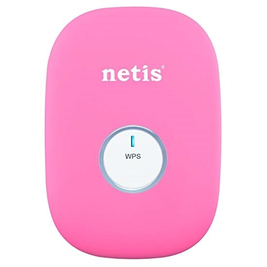 Range Extender Netis E1+ 300N /router putere 100mW, buton WPS & LAN ...