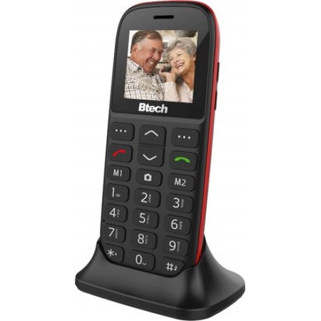 Btech BGM1050 Senior Mobiltelefon, nagy gombos telefon, telefon ...
