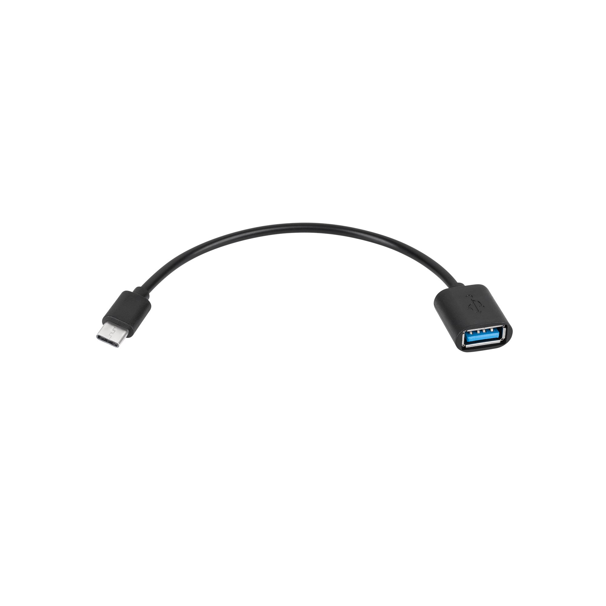 Cablu OTG USB A Mama - USB Tata TIP C, 20 cm - eMAG.ro