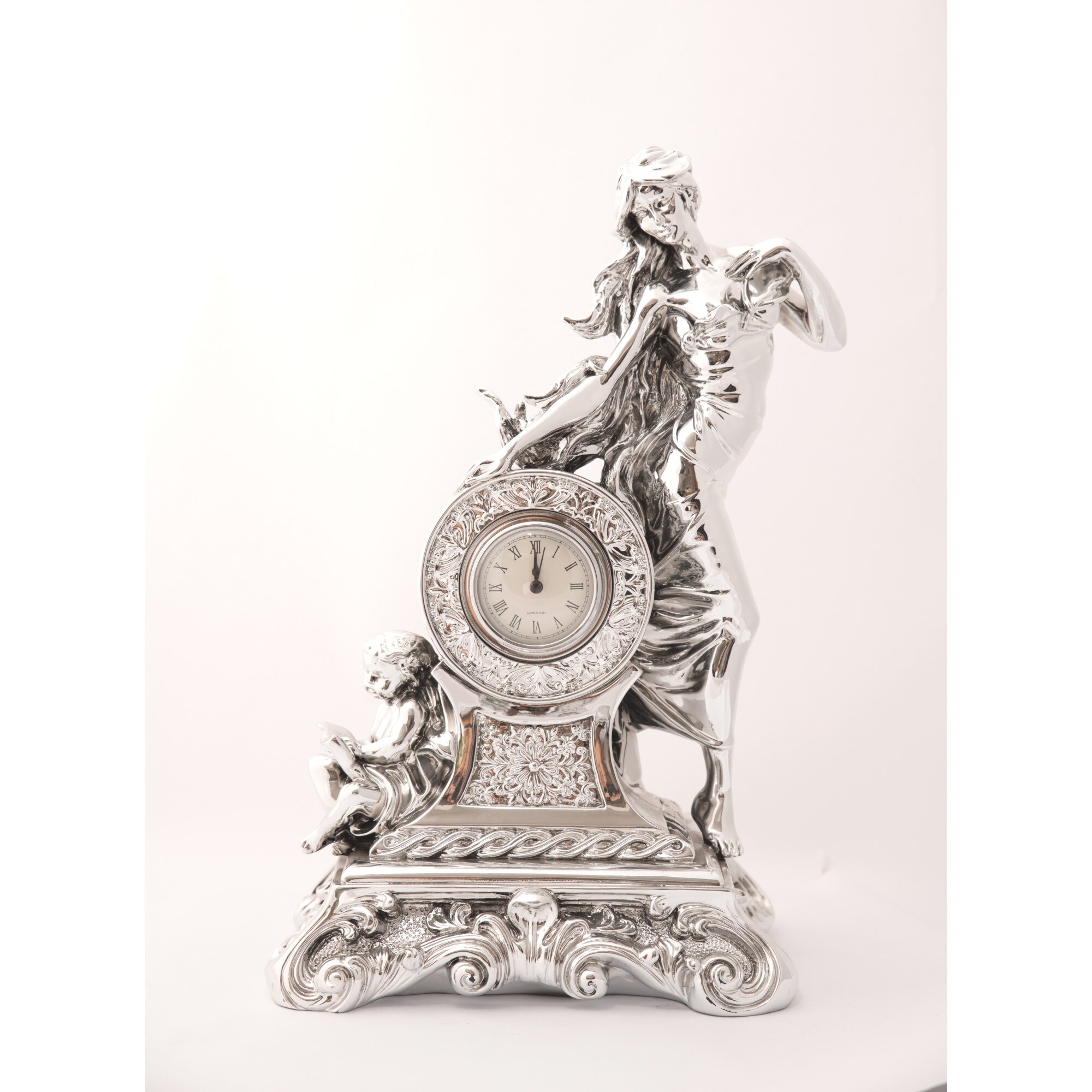 Statueta cu ceas, Moda Argenti, 37x22 - eMAG.ro