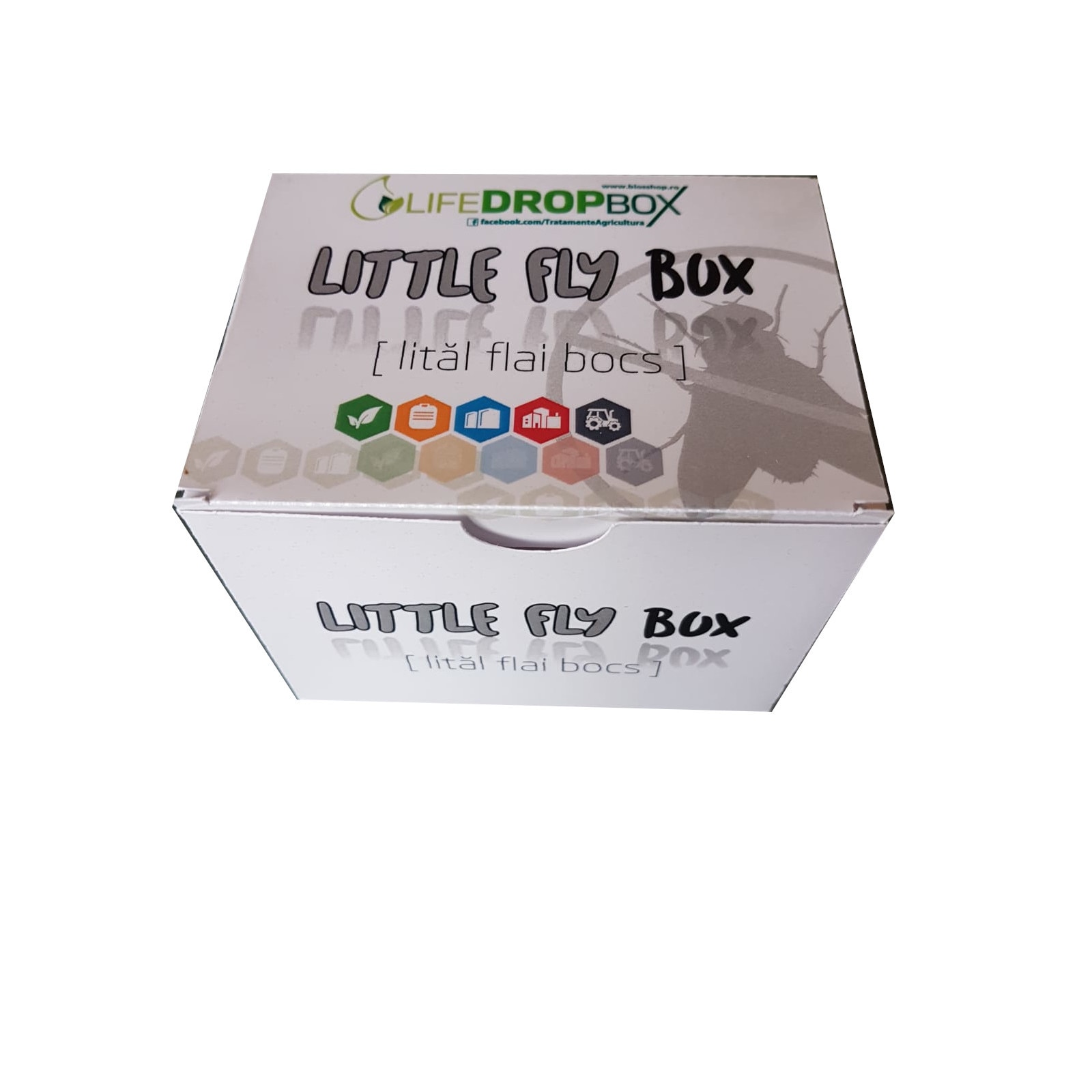 Pachet Little Fly Box pentru combaterea mustelor, GRAINS & MORE, 0.100 ...