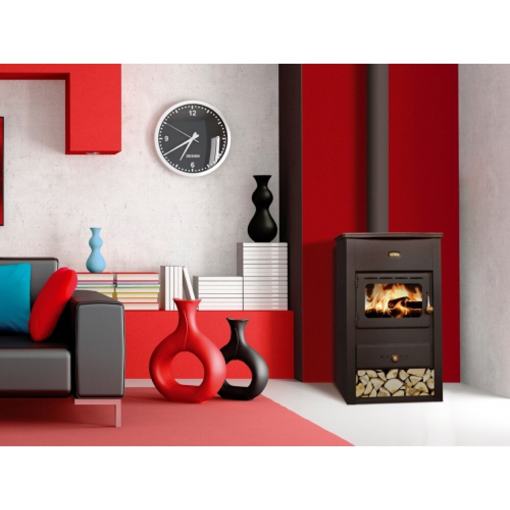 Soba incalzit Prity K2 CP 10 kW, capac din fonta - eMAG.ro