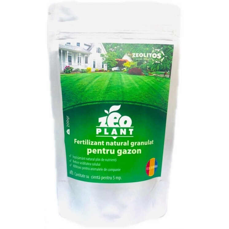 Гранулиран натурален тор за тревни площи ZeoPlant 250gr 000 - eMAG.bg