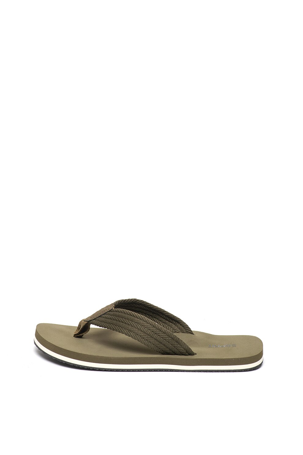 Esprit, Textil flip-flop papucs, Khaki, 46 - eMAG.hu