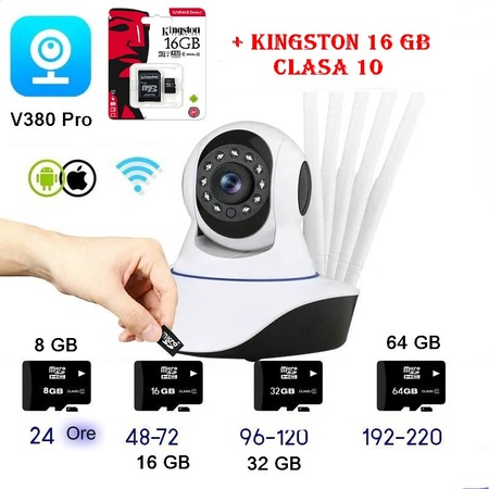 Camera De Supraveghere WIFI Foyu Auto Track Night Vision 10 Meter ...