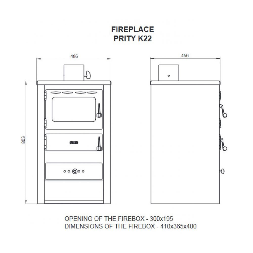 Soba incalzit Prity K22 10 kW - eMAG.ro