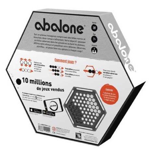 Joc de strategie abstracta, Abalone, Asmodee, pentru doi jucatori - eMAG.ro