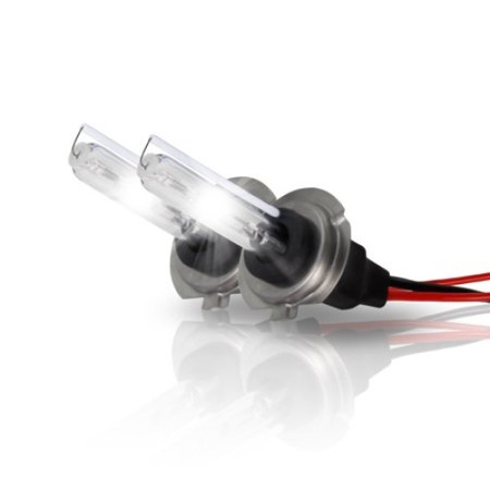 Крушка ксенон Amio HID Н7 12V АС, 55W 5000K Метален цокъл - eMAG.bg
