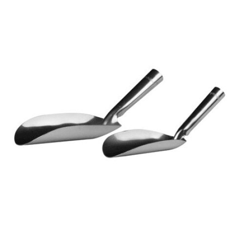 Set 3 scafe inox profesionale Moratti, 100, 250, 500 grame - eMAG.ro