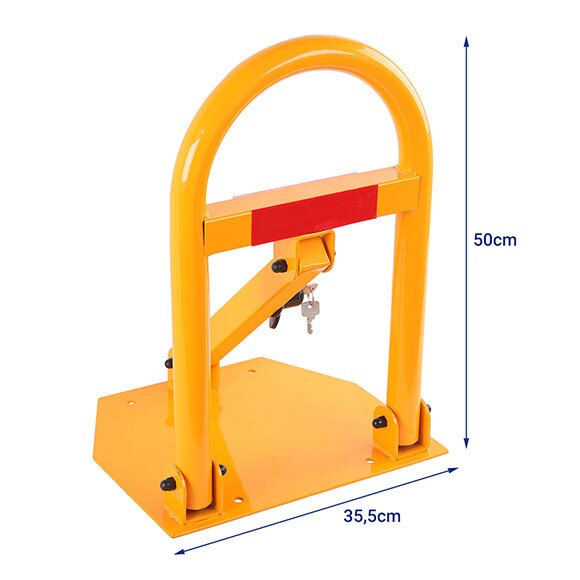 Sistem blocaj, blocator loc de parcare cu cheie, 50X35 cm SN1805 - eMAG.ro