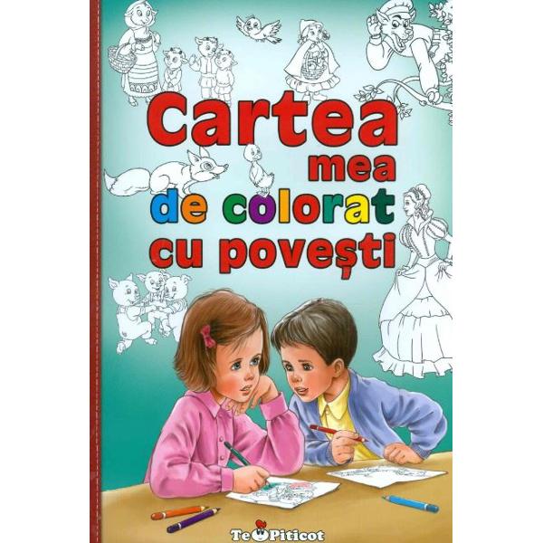 Cartea mea de colorat cu povesti - eMAG.ro
