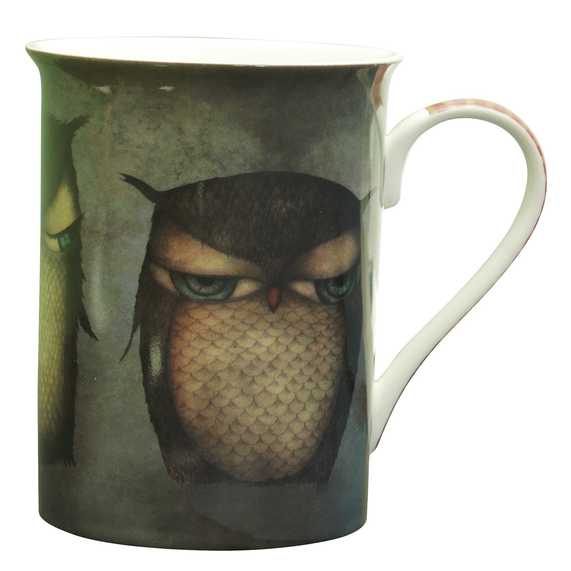 Чаша порцеланова Grumpy Owl, 12.4х8 см - eMAG.bg