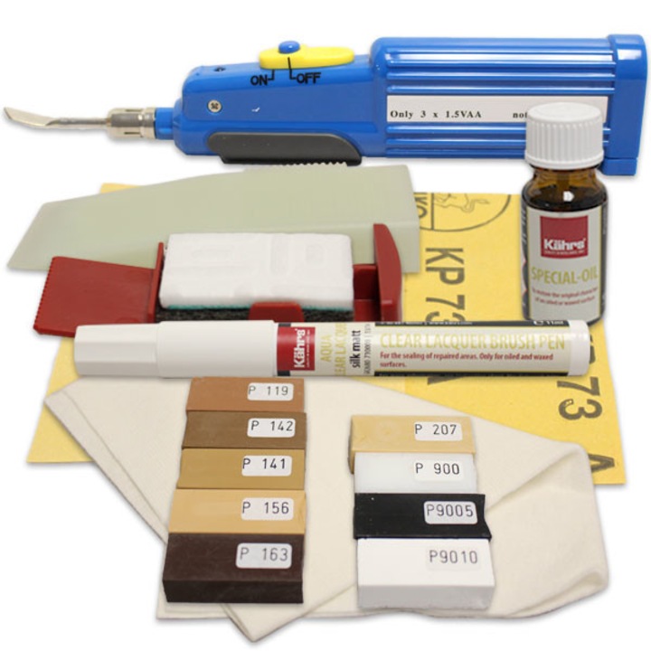 Kit reparatie parchet lemn uleiat Kahrs cu 16 piese - eMAG.ro