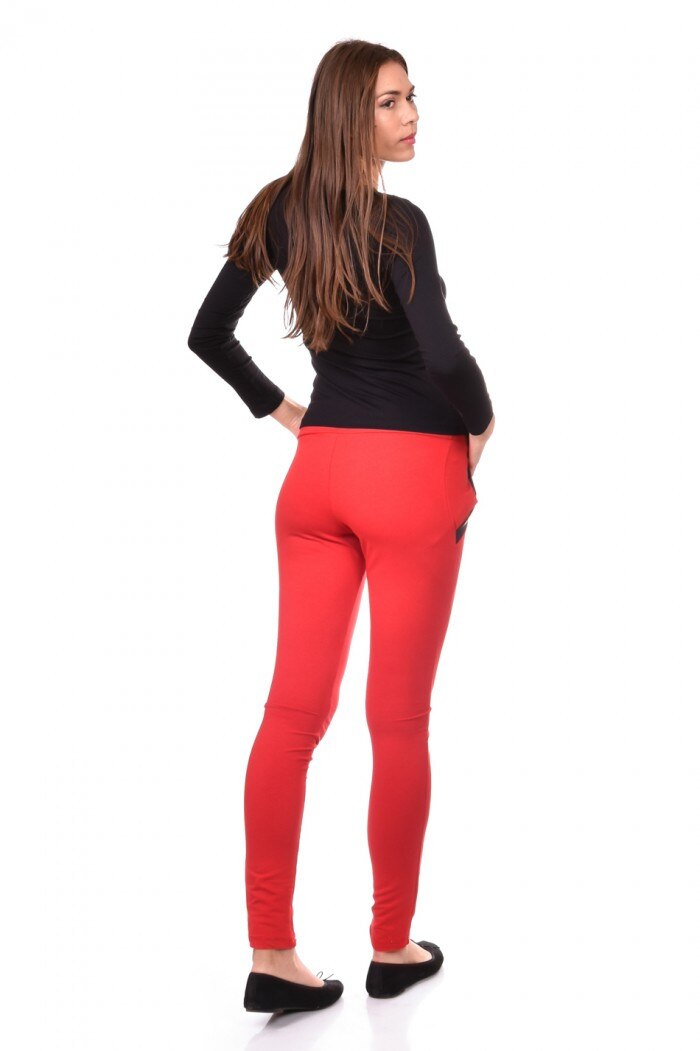 Colanti dama Krismislavi, Elmaira, rosu, 3XL - eMAG.ro