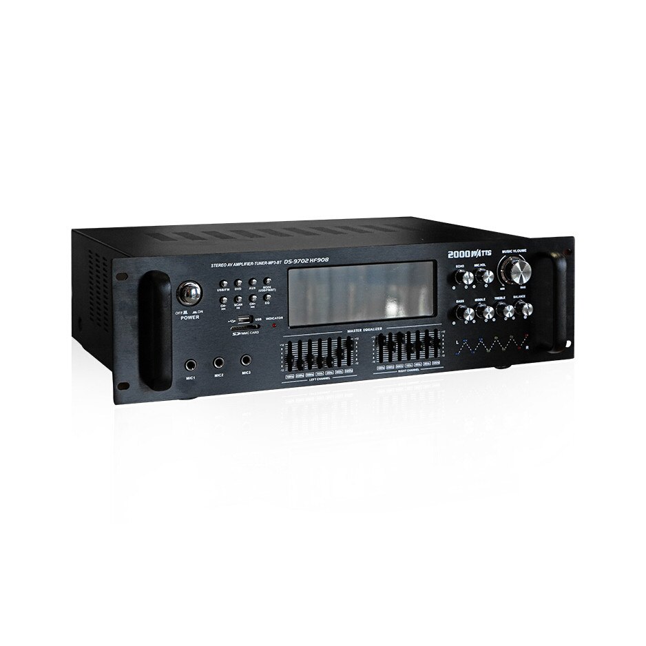 Amplificator Profesional Tip Statie 2 x 210 W Bluetooth / USB / SD Card ...