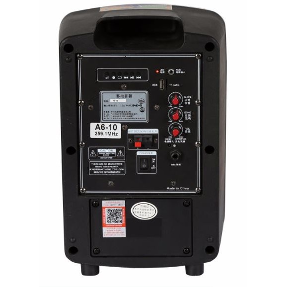 Boxa cu Statie Activa Tip Troller Cu Bluetooth, Microfon WI-FI, Cititor ...