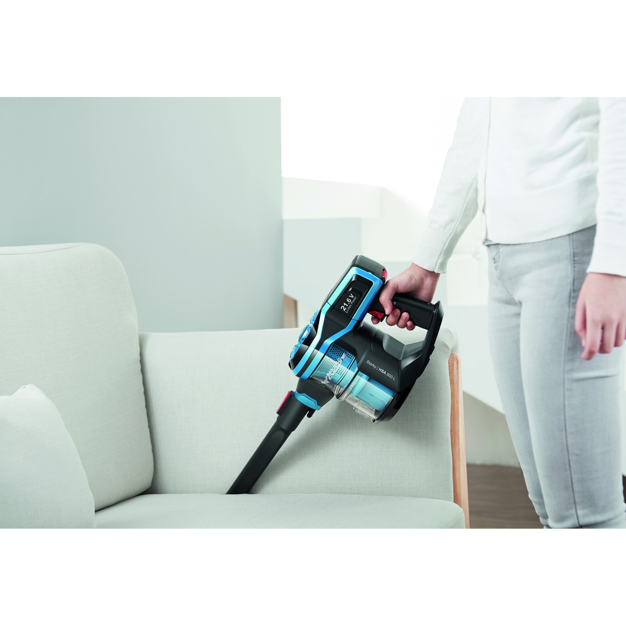 Fakir Starky HSA 600 L 2-in-1 AirWave Multi Cyclone Li-ion ...