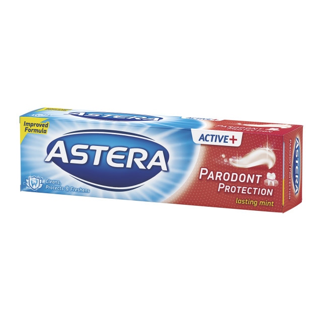 Pasta de dinti ASTERA ACTIVE + Parodont Protection 100ml - eMAG.ro