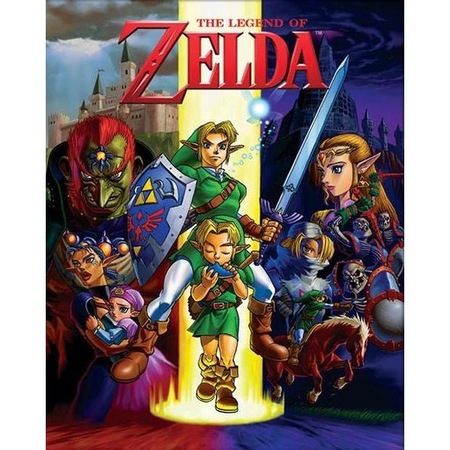 Poster Nintendo Legend Of Zelda 3D 10X8 Inch Lenticular - eMAG.ro