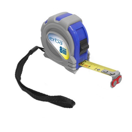 Ruleta profesionala cu magnet 8M/25mm, producator Erba - eMAG.ro