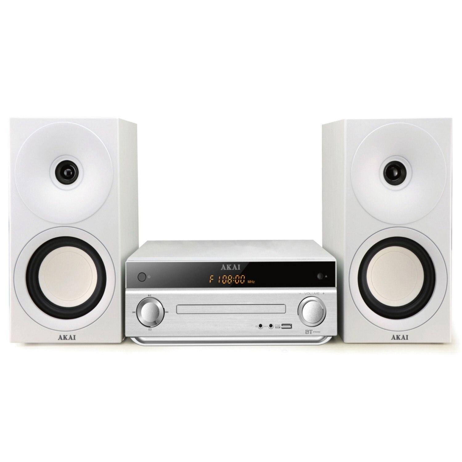 Sistem audio Akai CD / MP3 player, radio FM, Bluetooth, USB, Aux in ...