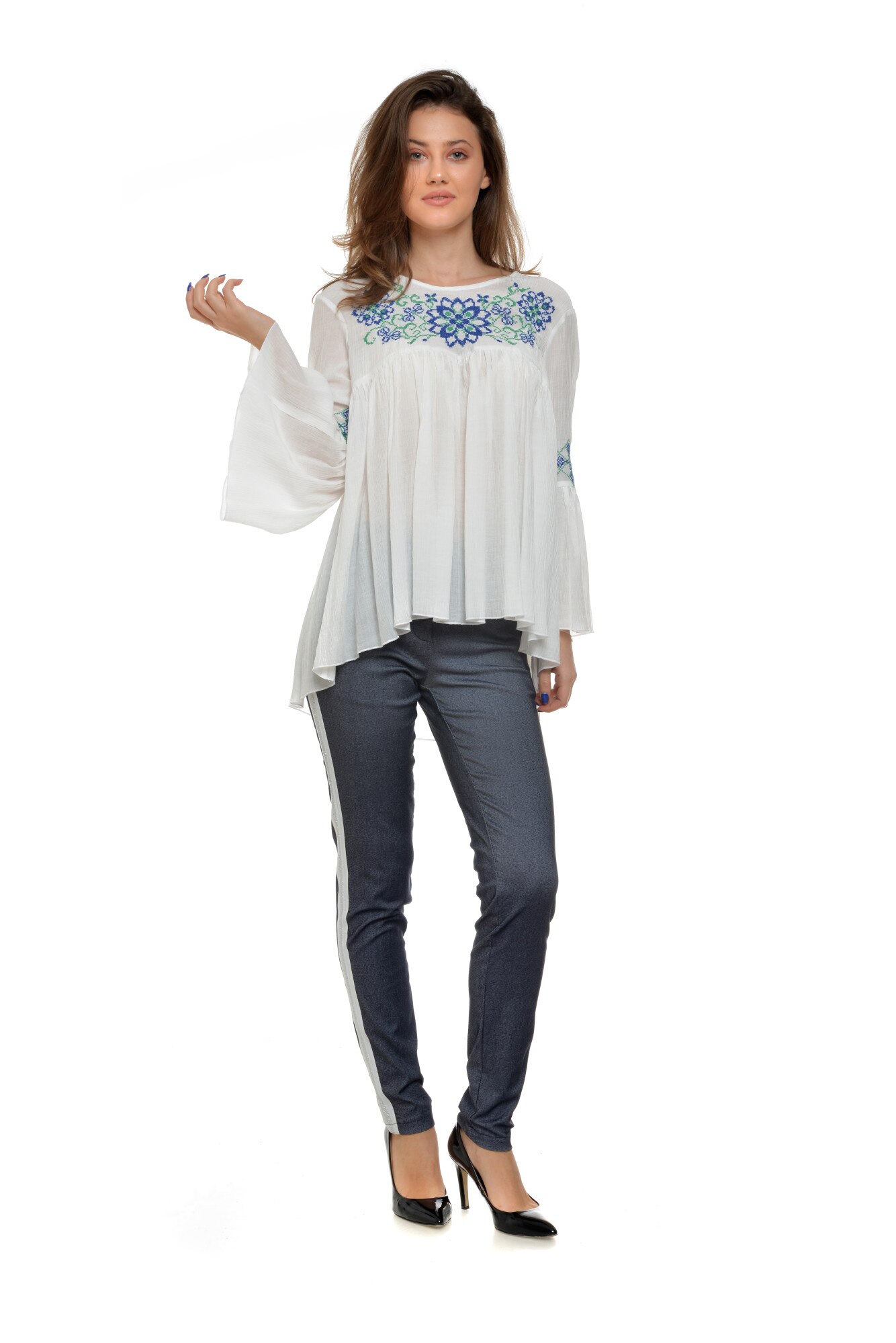 Ie moderna romaneasca tip baby-doll, Dress to Impress, masura M, BL09A ...