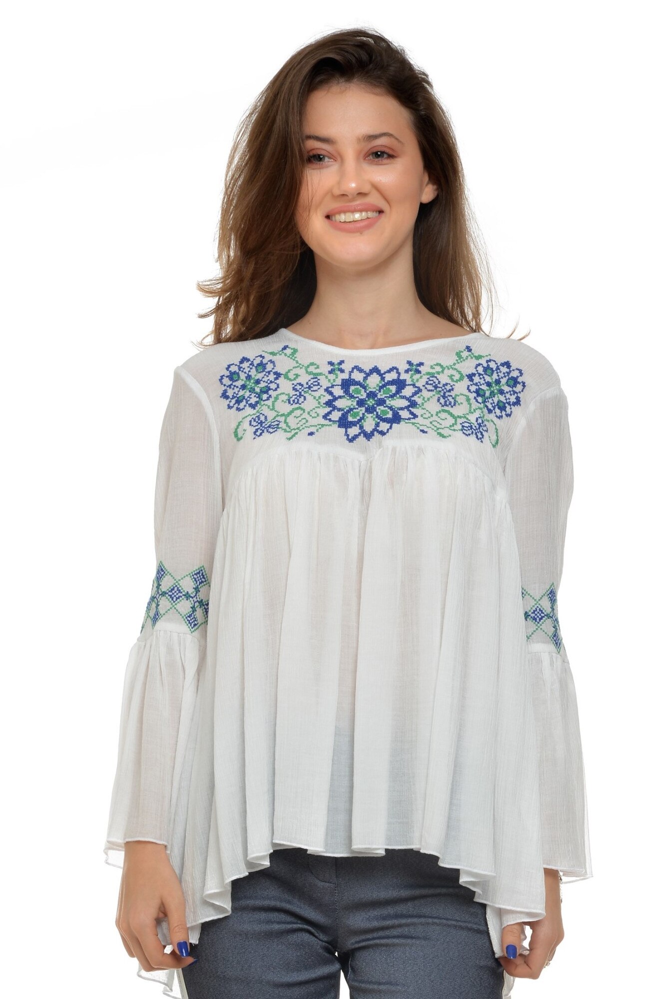 Ie moderna romaneasca tip baby-doll, Dress to Impress, masura M, BL09A ...