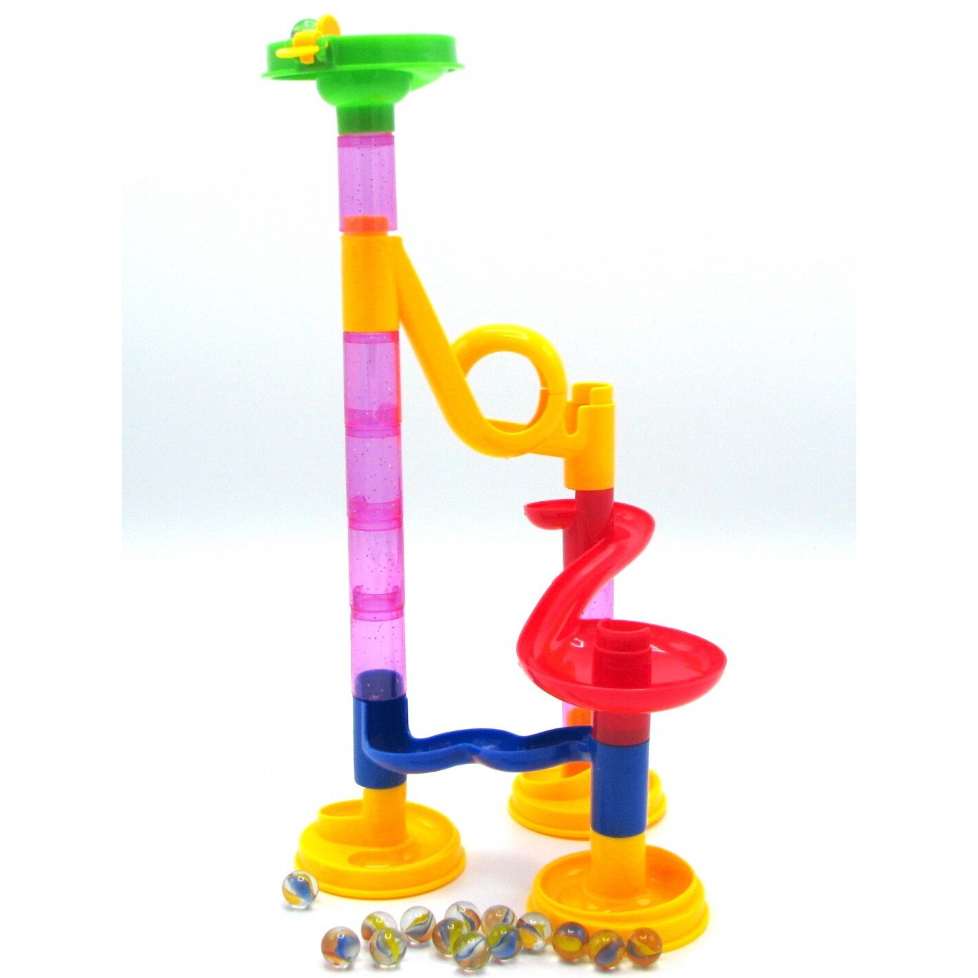 Set constructie mini Marble Run (29 piese) - eMAG.ro