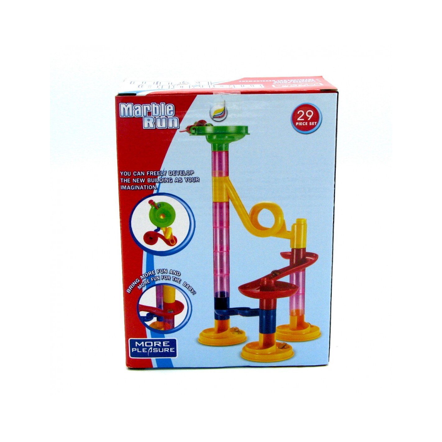 Set constructie mini Marble Run (29 piese) - eMAG.ro