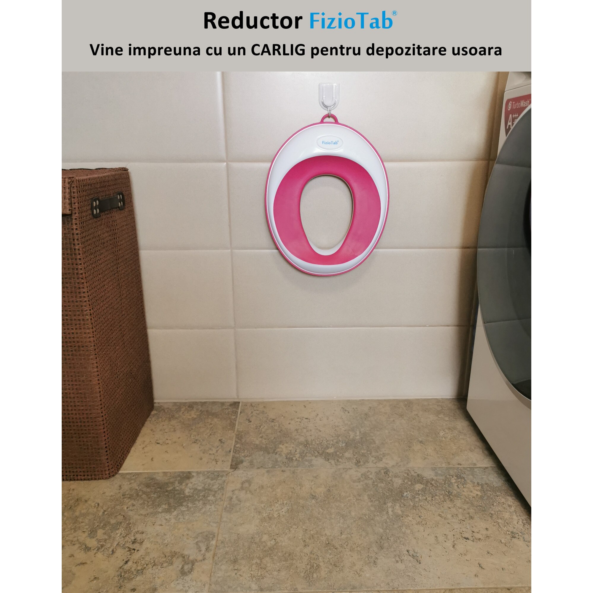 Reductor WC Copii FizioTab® - Suprafata de Siguranta Antialunecare ...