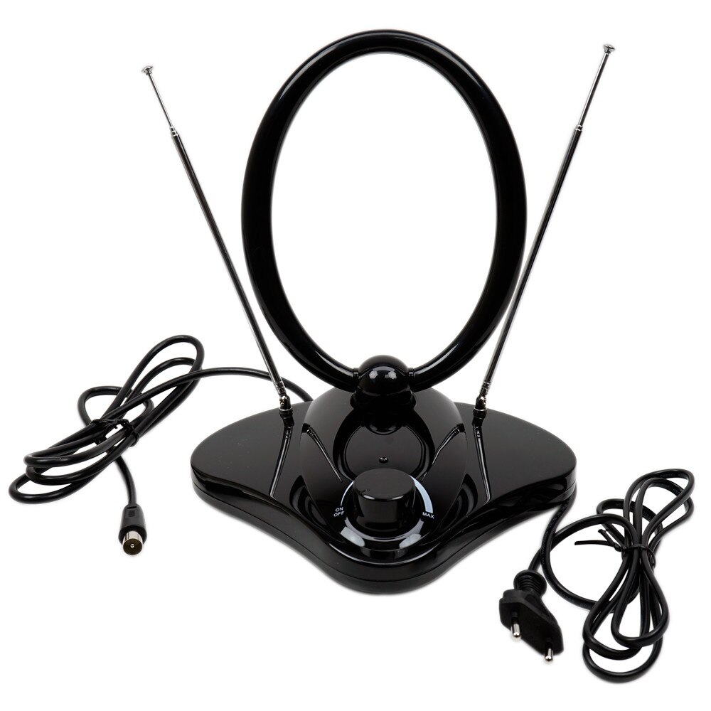 Antena TV PNI D820 30dB DVB-T2 FM/VHF/UHF de interior - eMAG.ro