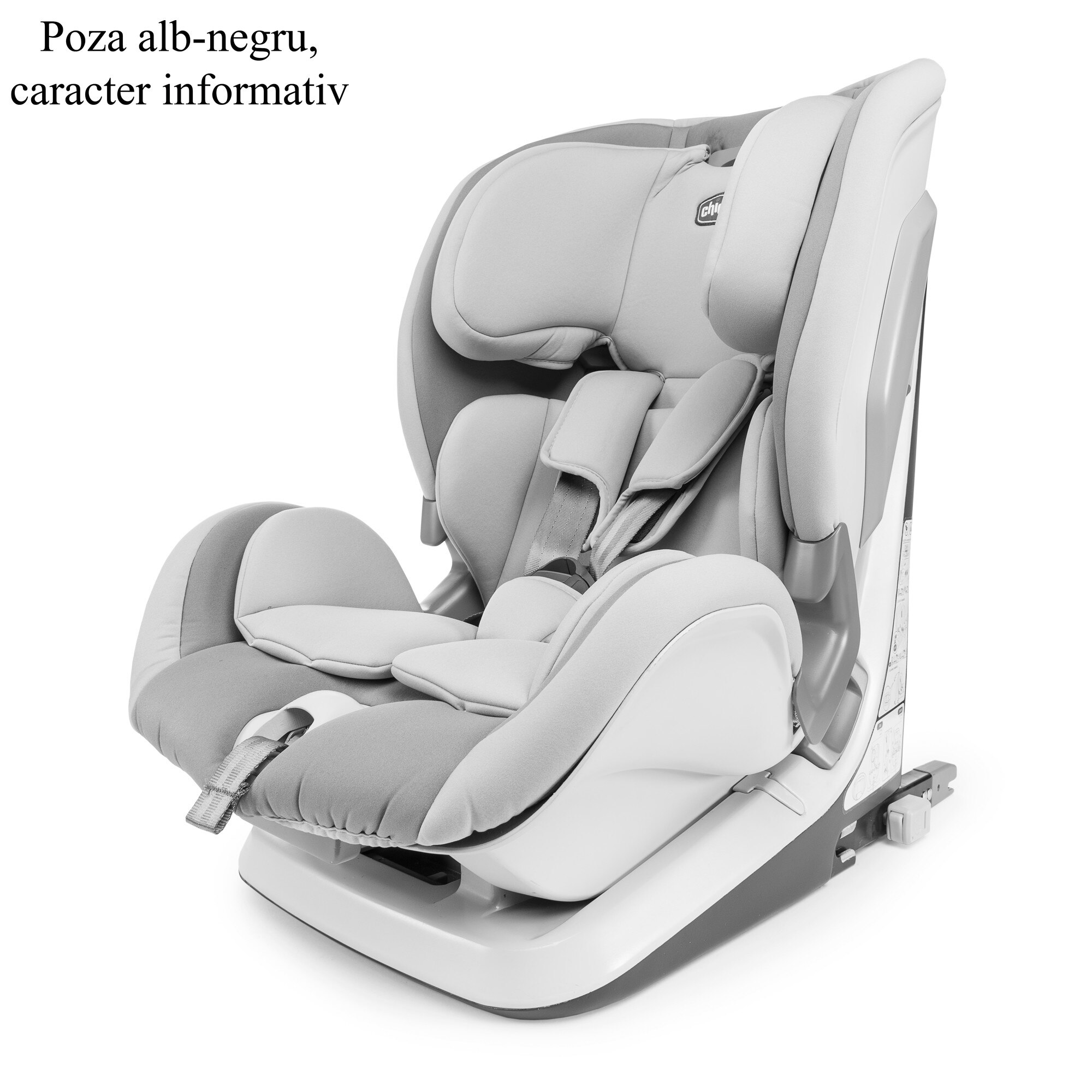 Scaun auto Chicco YOUniverse Isofix, Black, 12luni+ - eMAG.ro