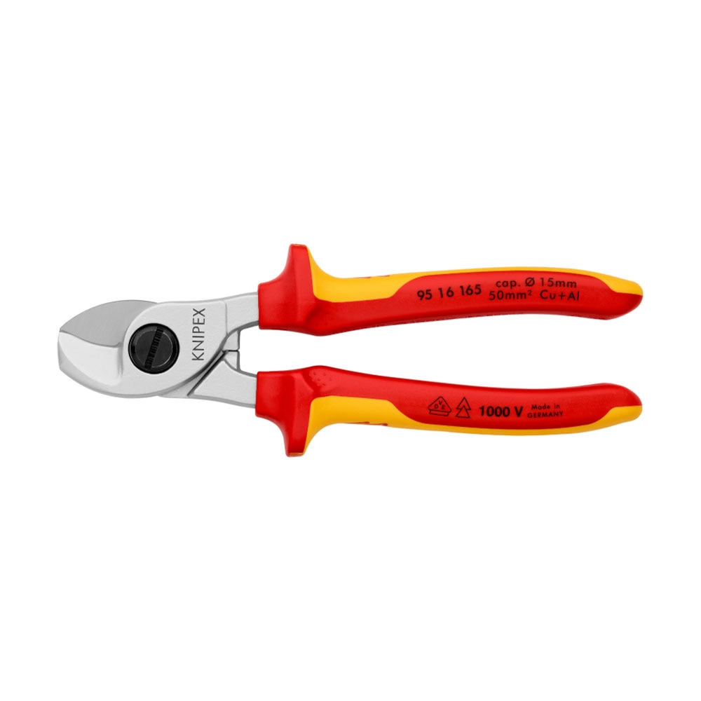 Cleste pentru taiat cabluri, KNIPEX 95 16 165, VDE, 165 mm - eMAG.ro