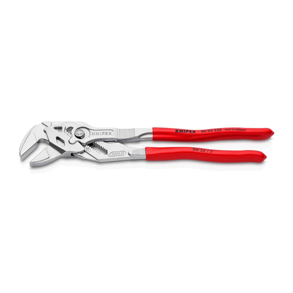Cleste reglabil Knipex Cobra cu suprafete de prindere netede, cromat ...