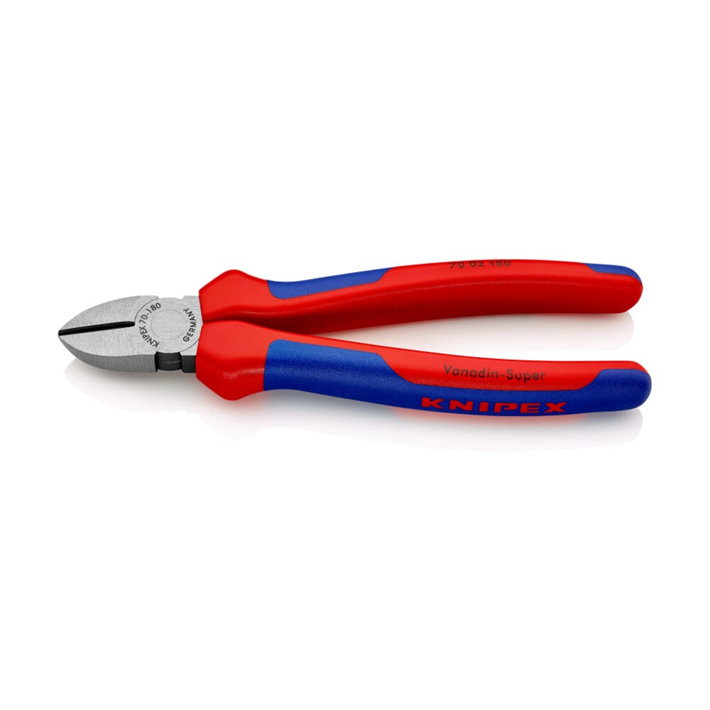 Cleste sfic Knipex cu tais lateral cap slefuit si maner multicomponent ...