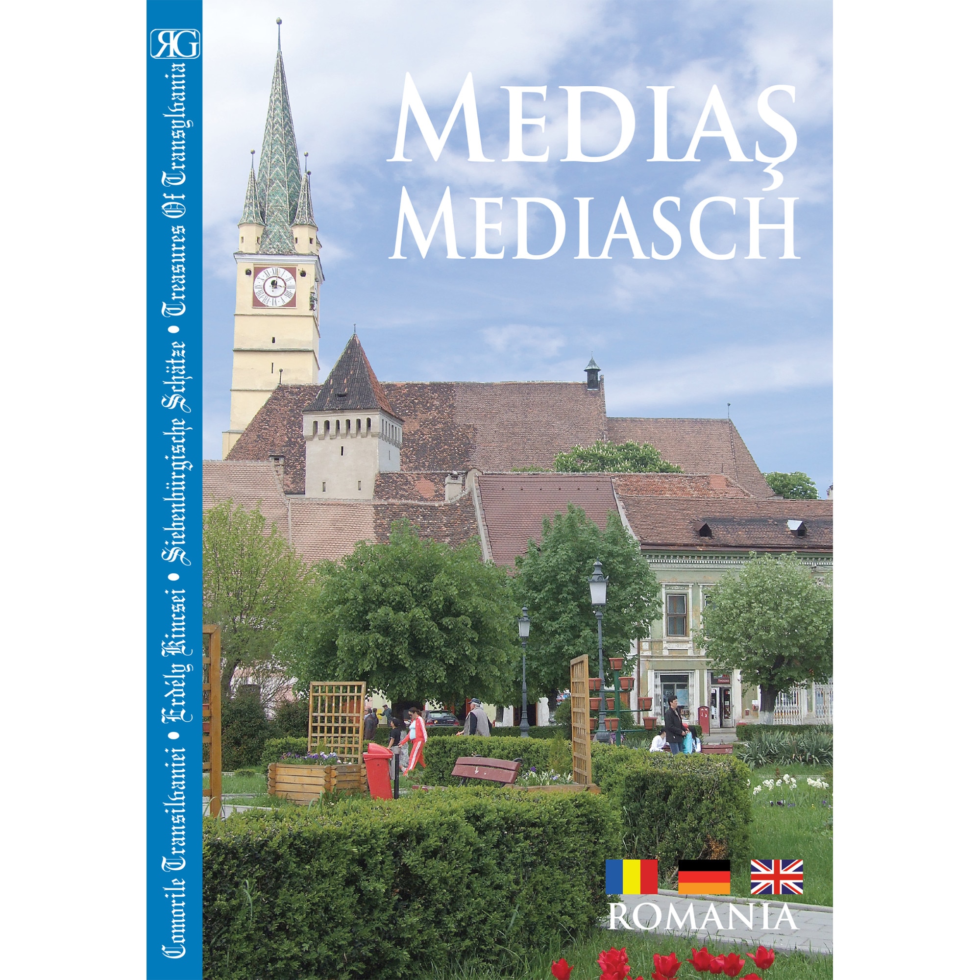 Album turistic Medias in trei limbi: Romana, Germana si Engleza - eMAG.ro