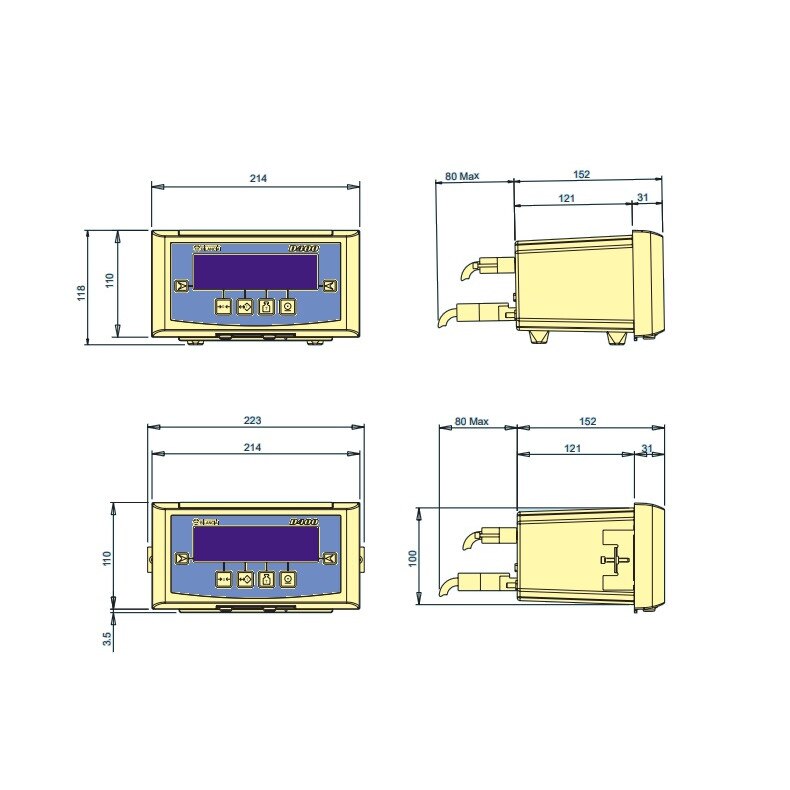 Indicator de cantarire D400 - eMAG.ro