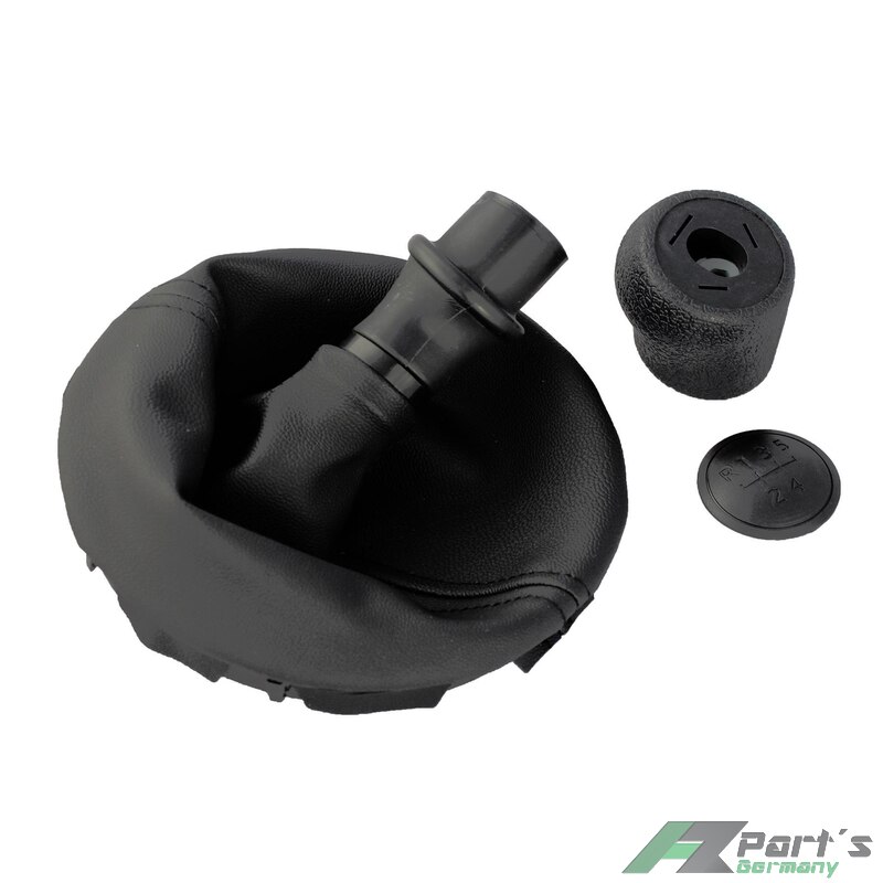 Топка за скоростен лост с маншон Amio за T5 bus (7HB, 7HJ, 7EB, 7EJ ...