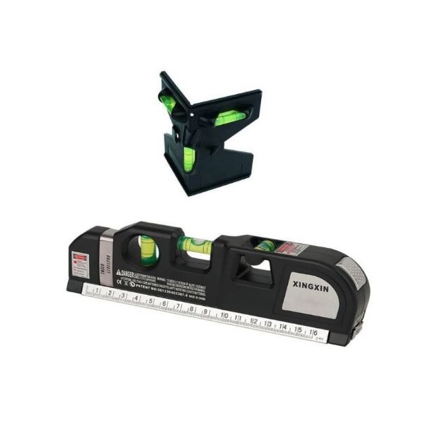 Pachet Nivela Level pro, multifunctionala cu laser + Nivela stalp - eMAG.ro