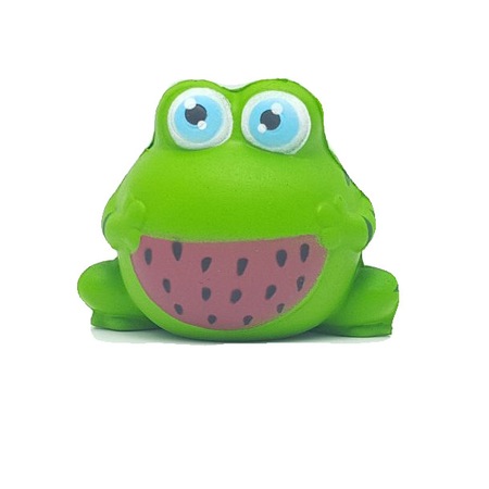 Jucarie SQUISHY, Jumbo,, model broscuta cu felie de pepene - eMAG.ro