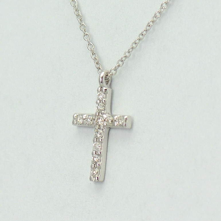 Lant cu pandantiv din aur alb 1,28 grame - eMAG.ro